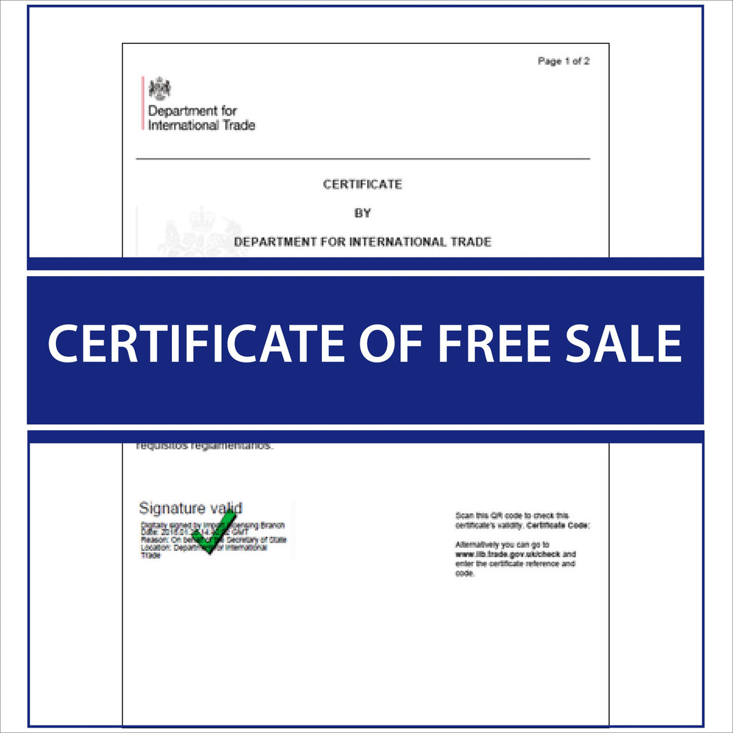 Certificate of Free Sale – Fast Track Apostille - Legalisation Store