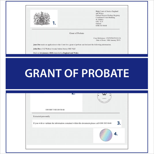 Grant of Probate – Fast Track Apostille - Legalisation Store