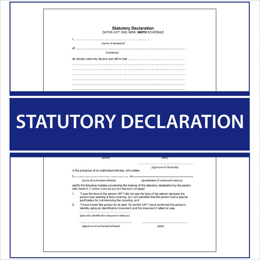 Statutory Declaration – Fast Track Apostille - Legalisation Store